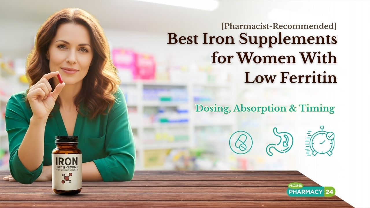 Best Iron Supplement for Women With Low Ferritin in Canada | Pharmacist ...