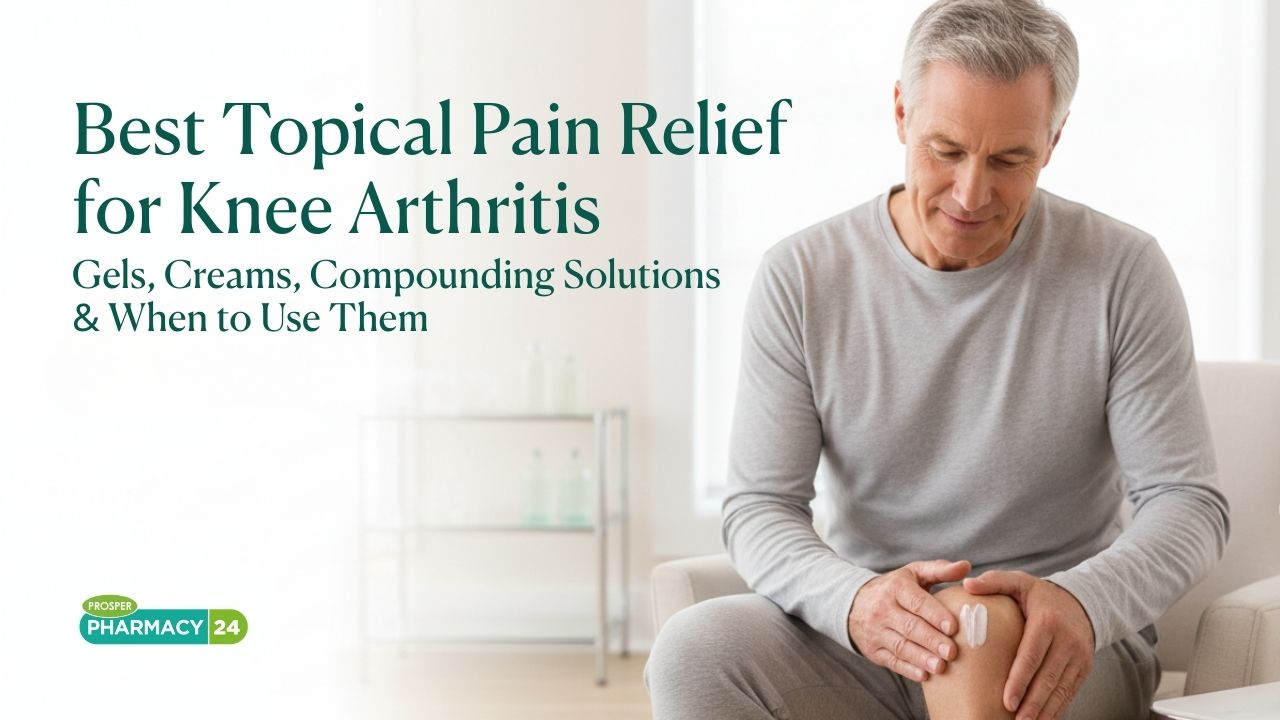 Best Topical Pain Relief for Knee Arthritis | Gels, Creams, Compounding ...